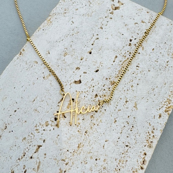 Jewelry | Personalized Gold Name Necklace | Poshmark